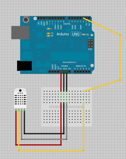 sharing arduino & modul electro: ARDUINO WITH DHT 22 (AM2302)