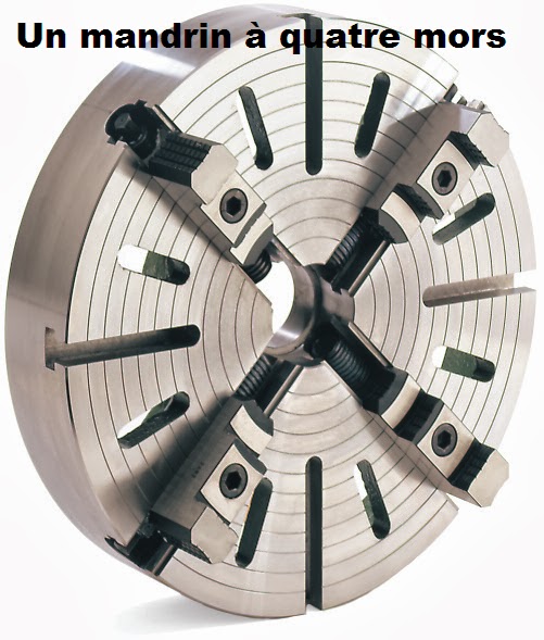 fabrication mécanique : Structure d’un mandrin à trois mors