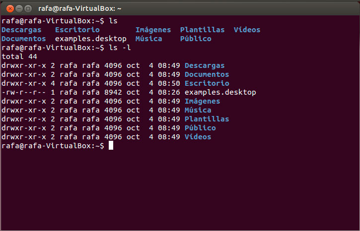 Comandos básicos en Linux I (clear, ls, cd, pwd) - Rafael Espejo