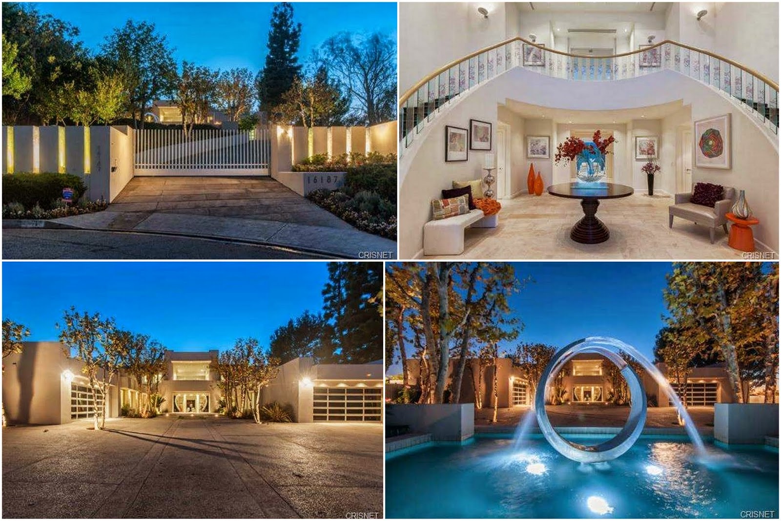 Celeb R.E.: 90's Encino Architectural Home Formerly Owned by Ashlee ...
