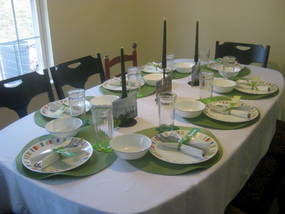 the smiths: authentic irish dinner