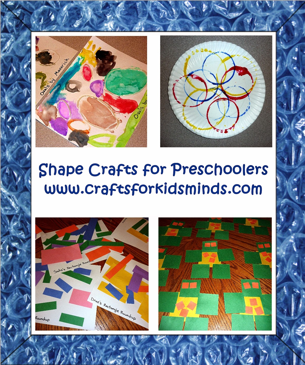 Crafts for Kids' Minds: Shape Crafts for Preschoolers