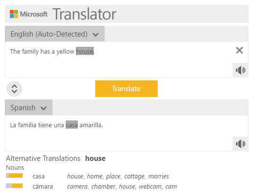 Learn These Words First: Microsoft Translator