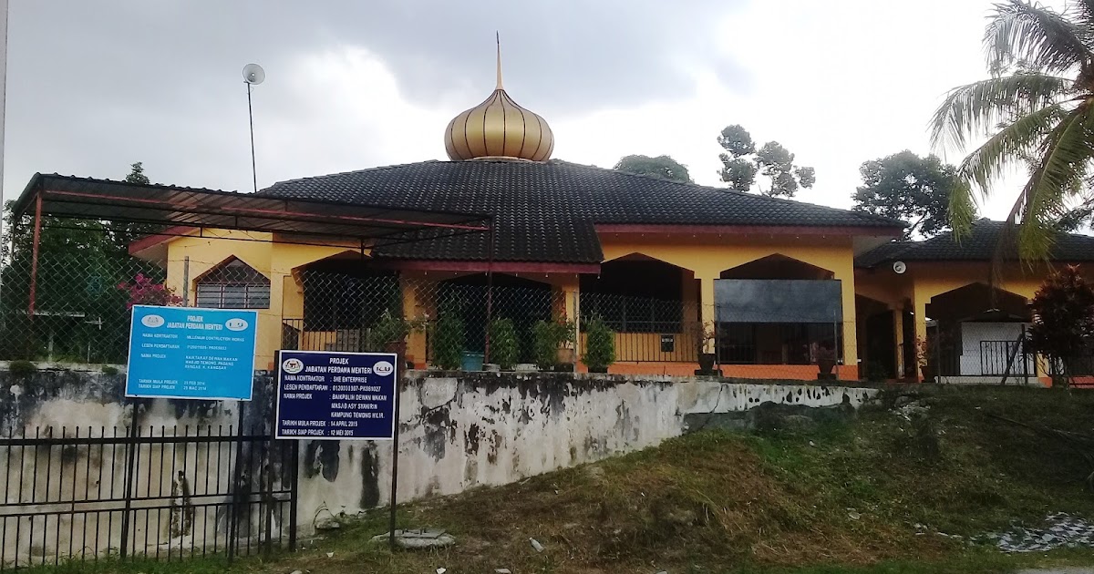 Masjid Asy-Syakirin Kg. Temong Hilir: Gambar Masjid Asy-Syakirin