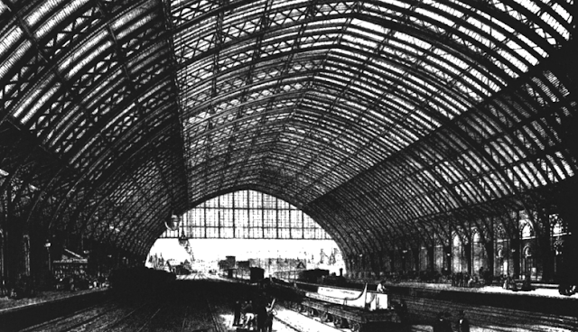 Where Five Valleys Meet: St Pancras International Railway Station