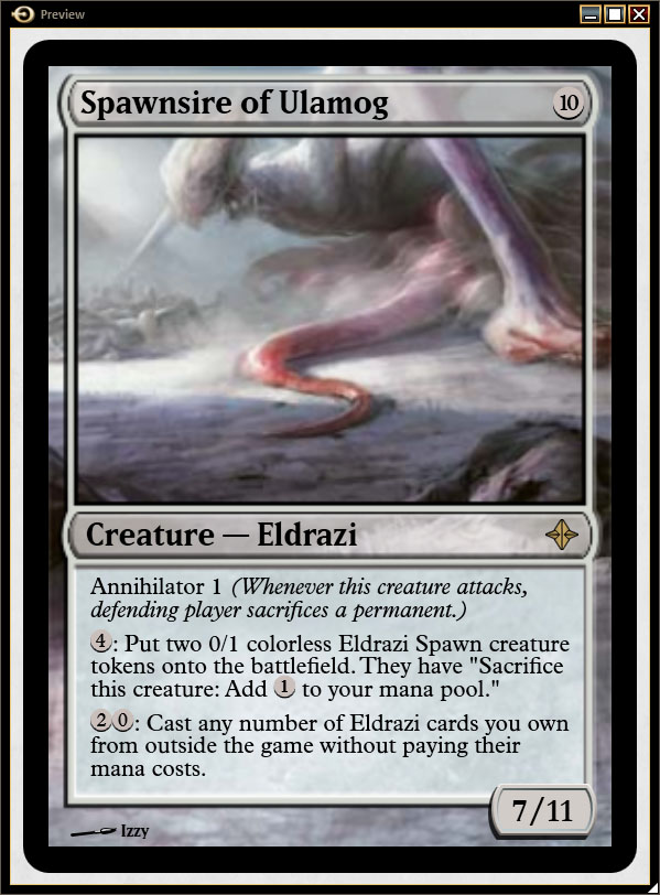 Magic the Gathering Adventures: Old and New Eldrazi Part 3: Colorless ...