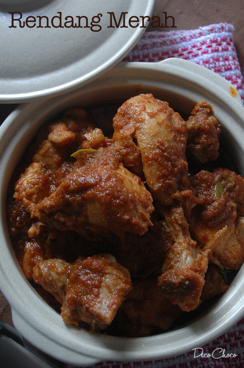 Deco Choco: Rendang Merah