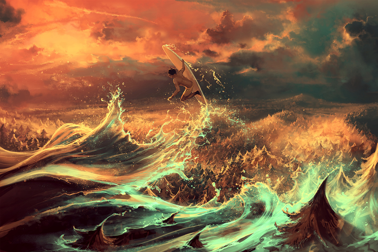 The Geeky Nerfherder: Artist Spotlight: The Art Of . . . Cyril Rolando