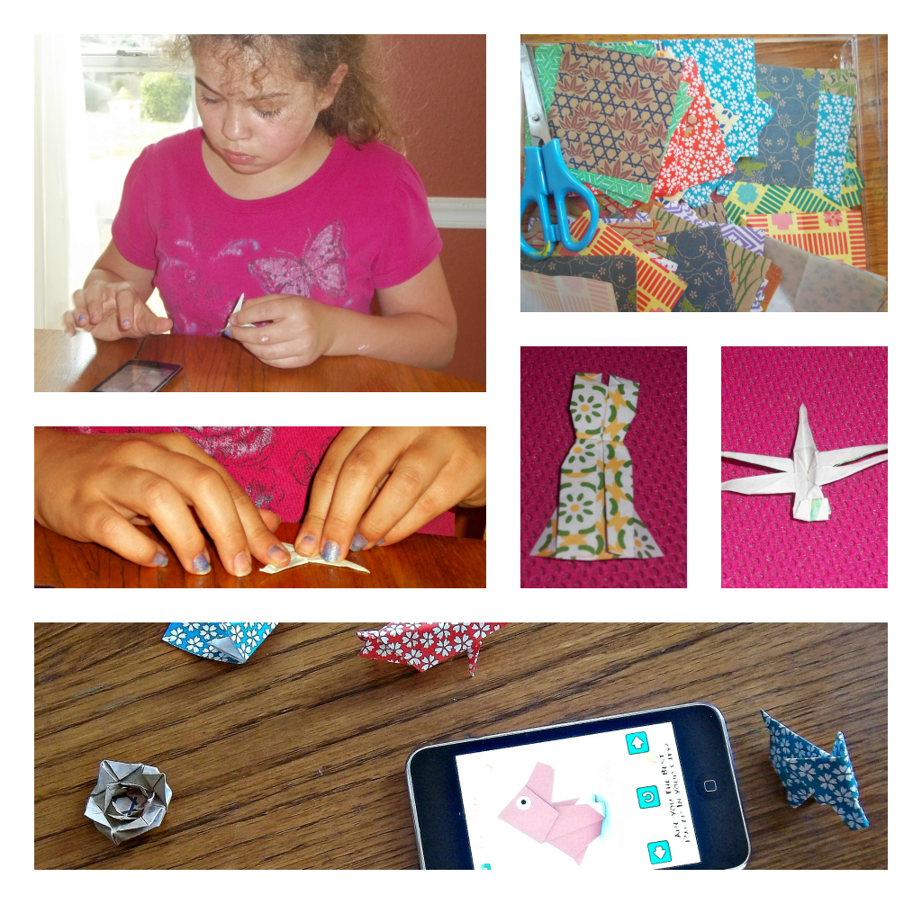 Sparks of Learning: Origami