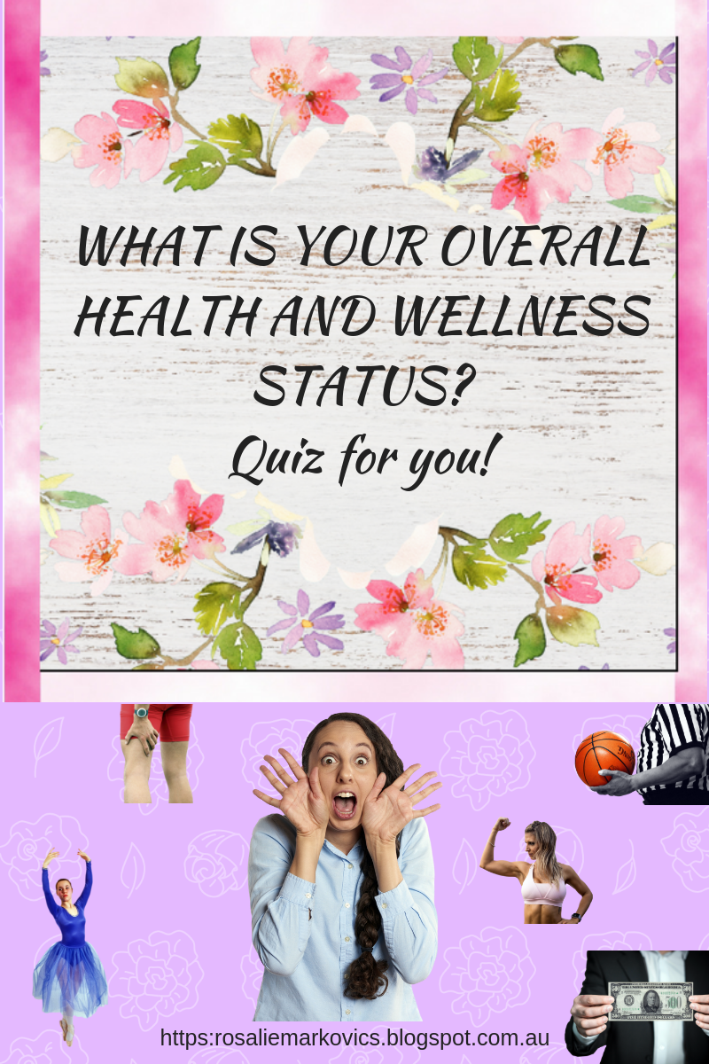 what is your overall health and wellness status?-A quiz