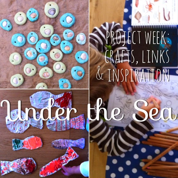our "under the sea" project week | artsy ants