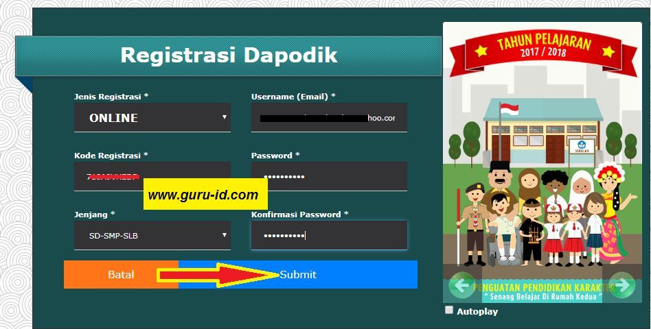 Cara Registrasi Online dan Offline Dapodik Versi 2018 (PANDUAN BERGAMBAR)
