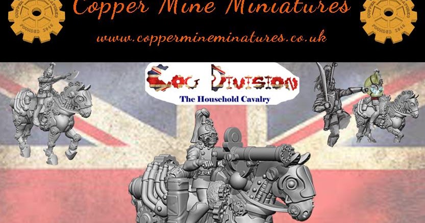 Wargame News and Terrain: Copper Mini Miniatures: Machine Gun Unit of ...