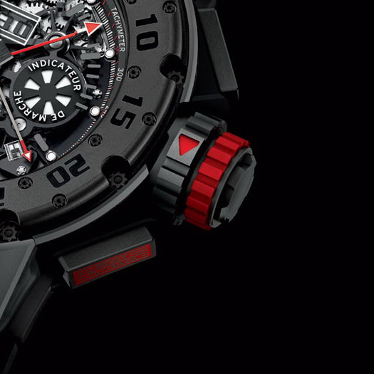 Watch Magazine: RICHARD MILLE RM 032 DARK DIVER Automatic CHRONO