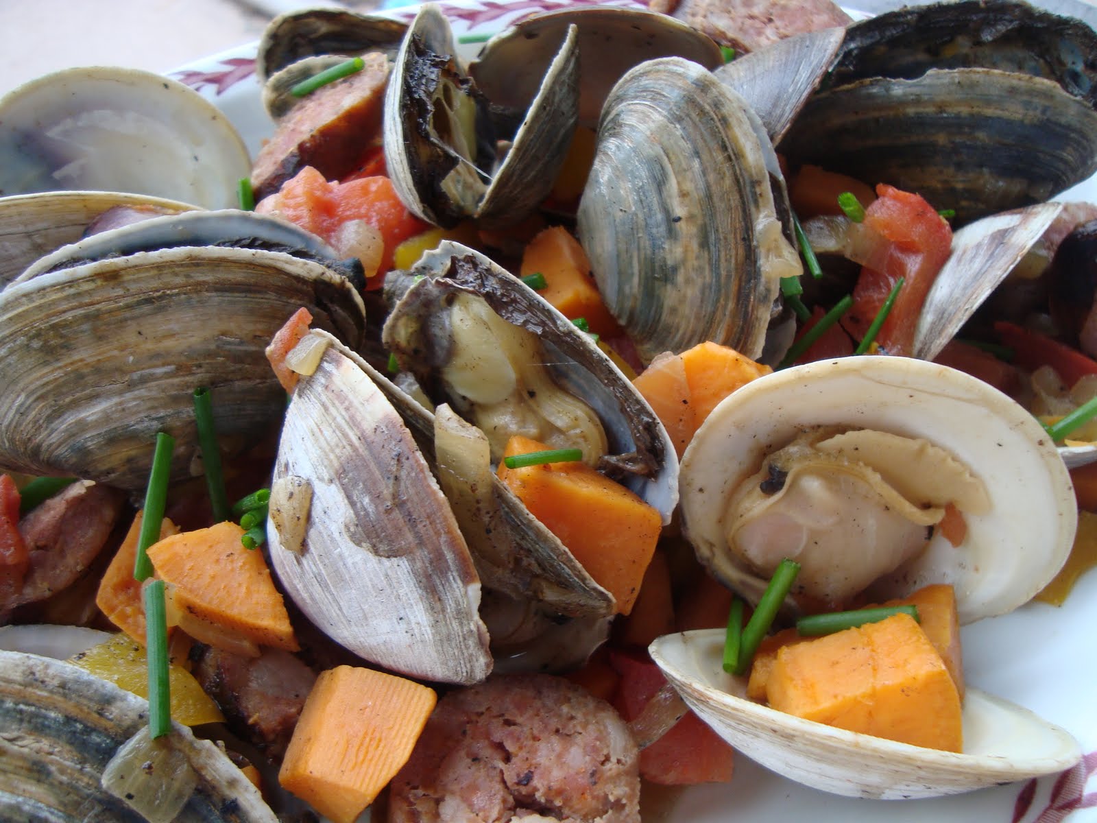 A Couple in the Kitchen: Cajun Clams