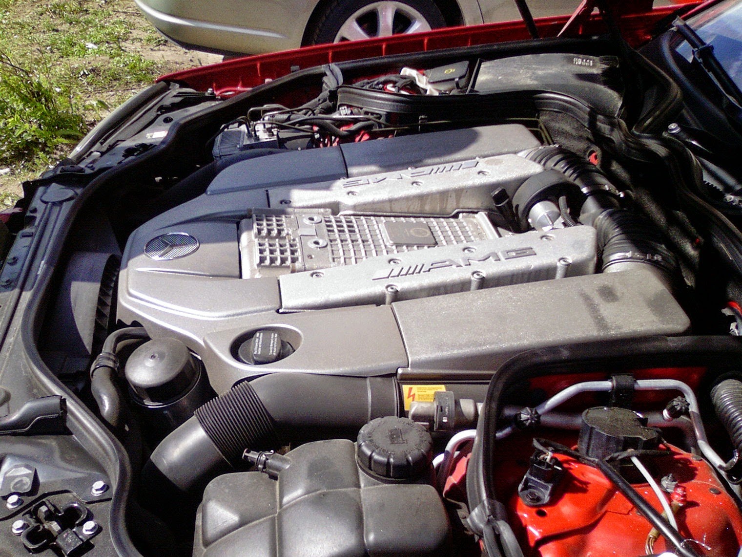 Mercedes E55 AMG W211 FAB Design RED | BENZTUNING