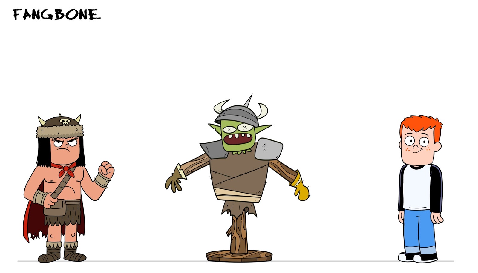 m: Fangbone! TV Pilot Art