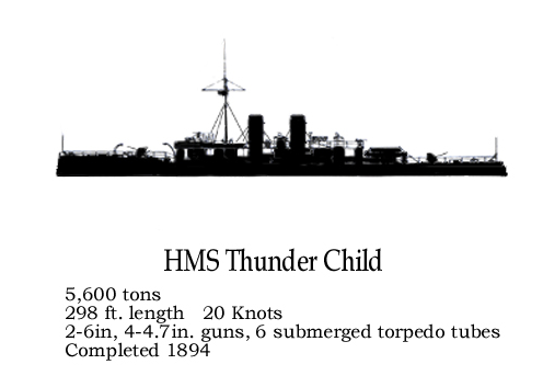 Barn-megaparsec: The sacrifice of the HMS Thunder Child