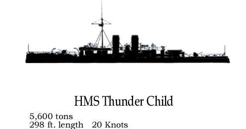 Barn-megaparsec: The sacrifice of the HMS Thunder Child