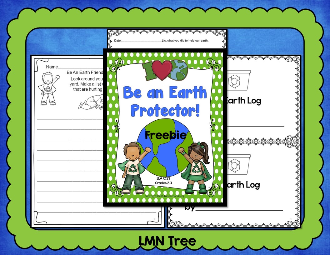 Be an Earth Protector with this "My Earth" Log Journal - Classroom Freebies