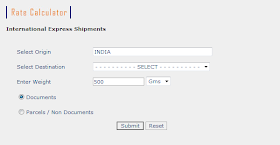 dhl courier rates international