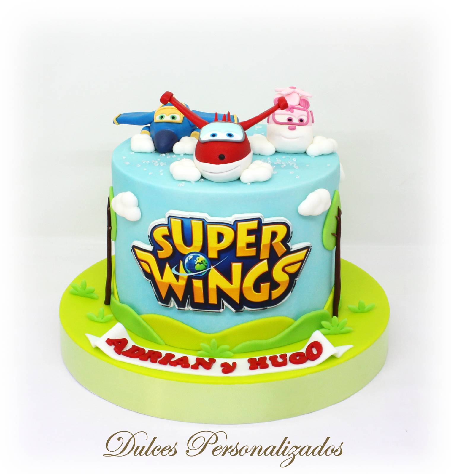 Dulces Personalizados: TARTA SUPER WINGS