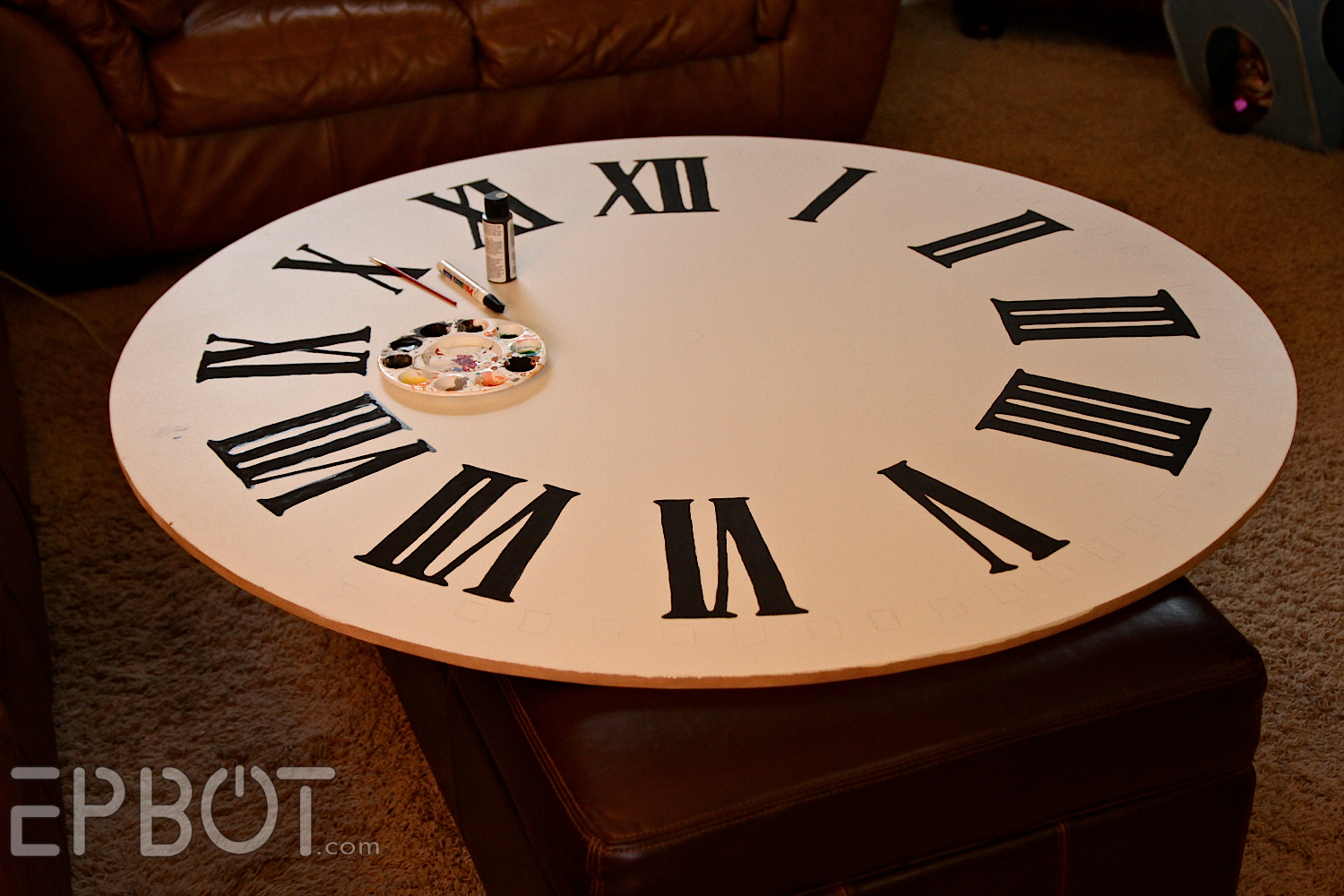 EPBOT: DIY Giant Tower Wall Clock