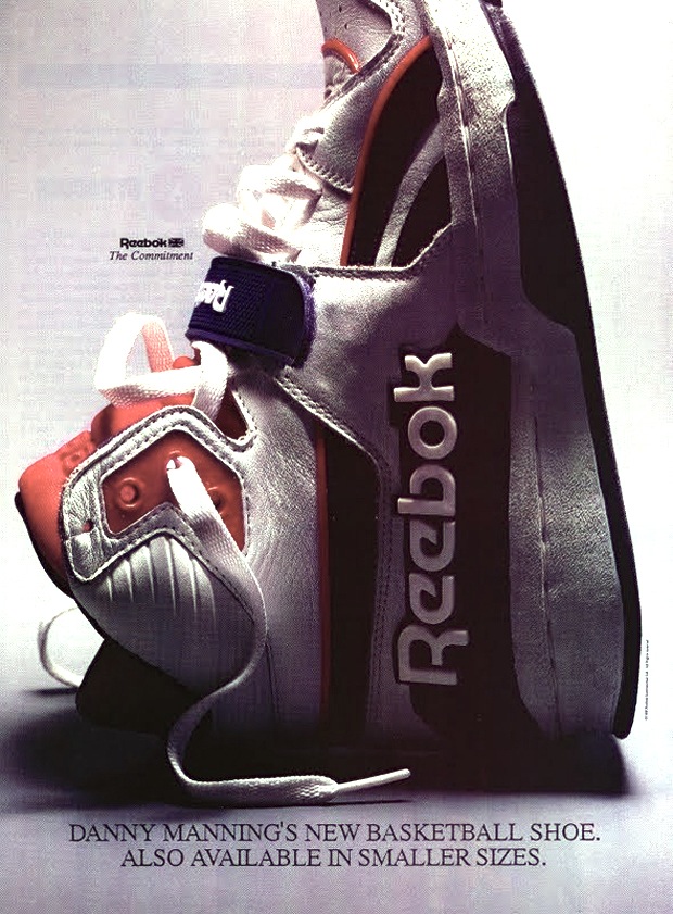 HIGH LIFE IN HI-TOPS: REEBOK COMMITMENT.