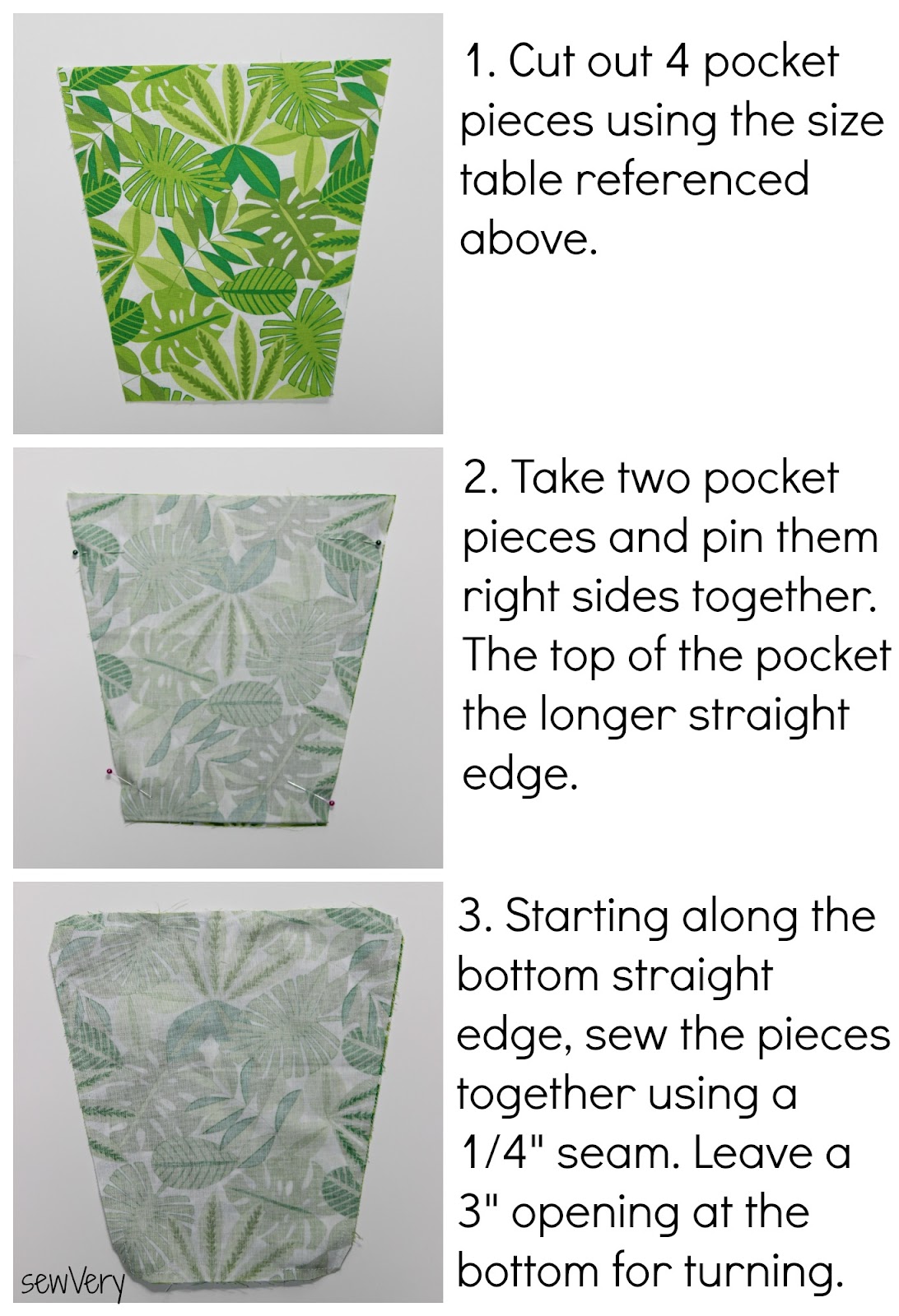 sewVery: How to Sew a Bucket Pocket