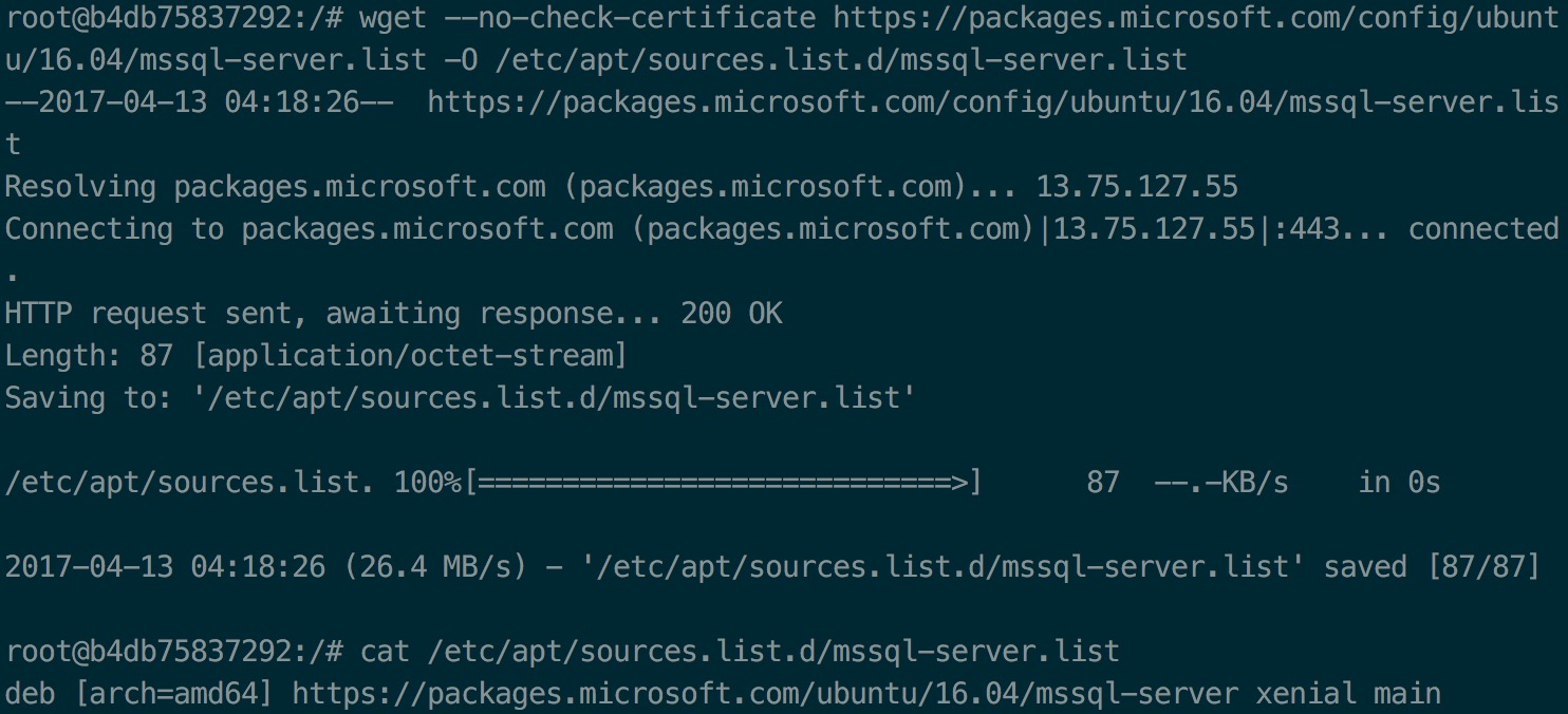 adalf的小技巧: [Docker]測試SQL Server Agent on Linux