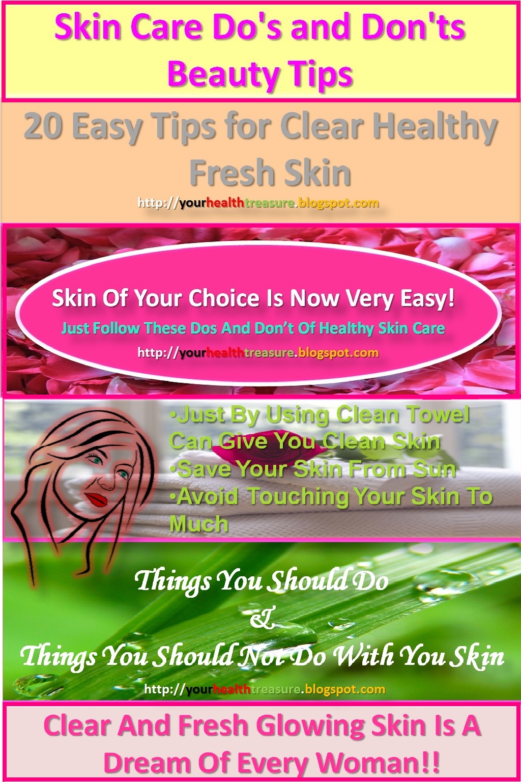 Skin Care Do's and Don'ts - Beauty Tips