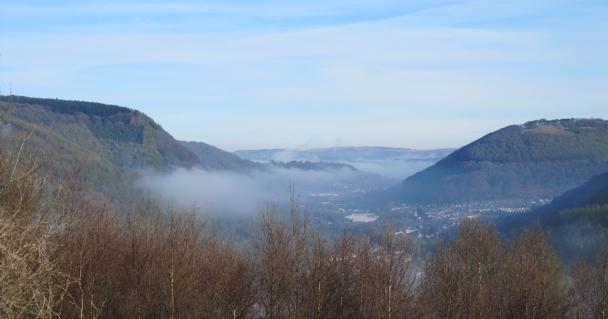 Sirhowy Valley Walk: Sirhowy Valley Walk - Crosskeys to Ebbw Vale Town