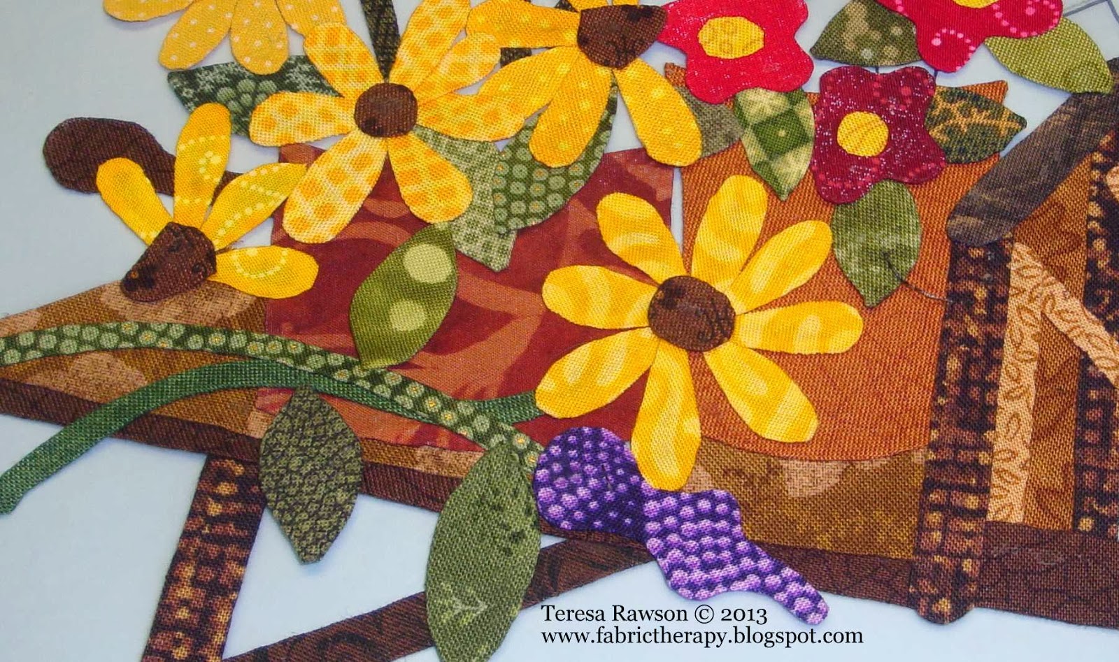 FABRIC THERAPY: Shhhhh! Double secret project..."The Good Earth" Quilt