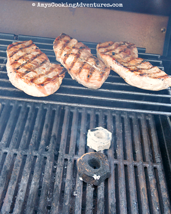 Applewood Smoked Pork, Apple & Walnut Salad #cookoutweek