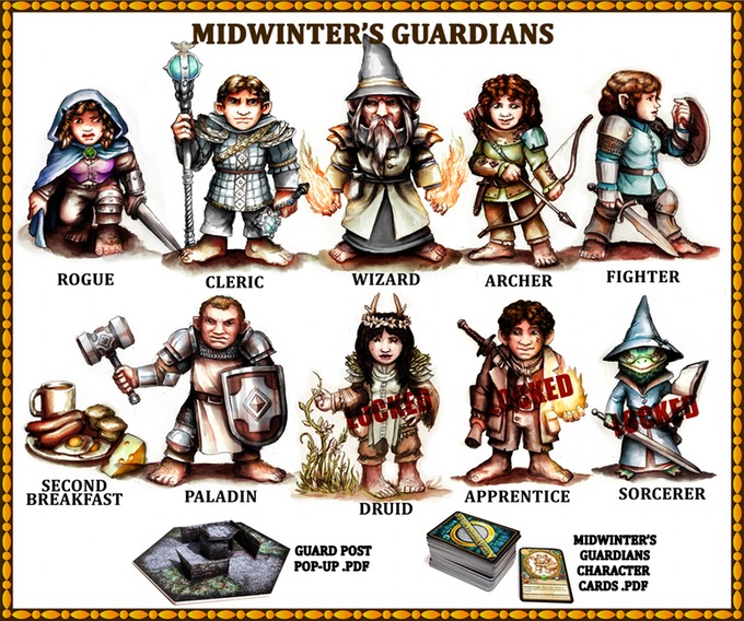 Gaming with the Gnomies: (Kickstarter) Halfling Adventurers