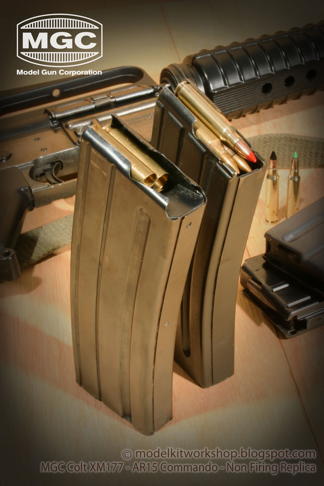 MODELKIT WORKSHOP: NON FIRING REPLICA (Metal) : MGC Colt XM 177 - AR15 ...