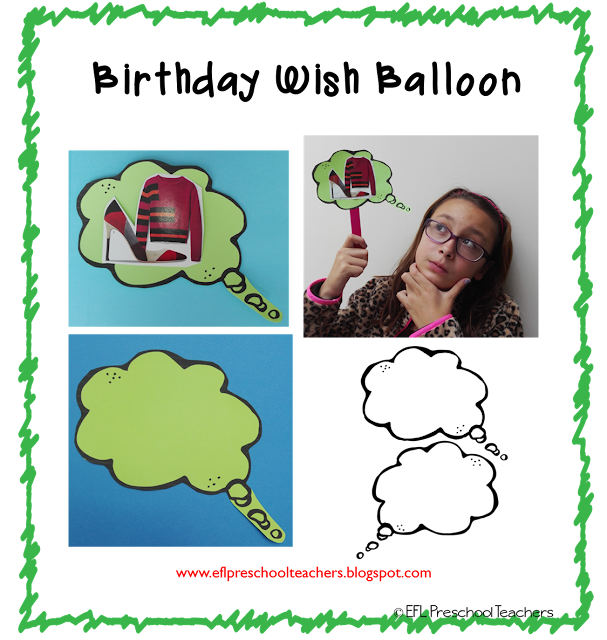 ESL/EFL Preschool Teachers: Happy Birthday Unit for ELL