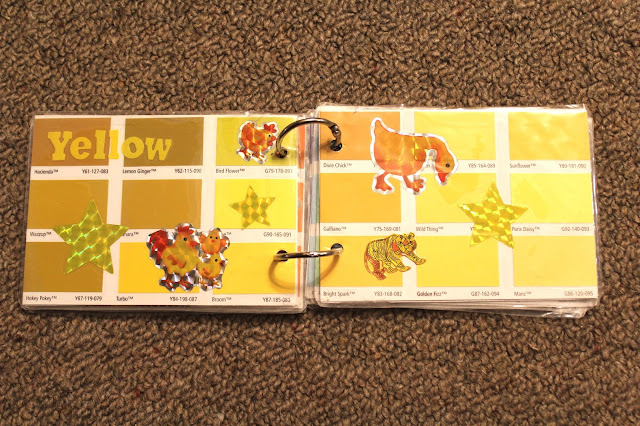 DIY: Homemade Colour Book - Teacher by trade, Mother by nature