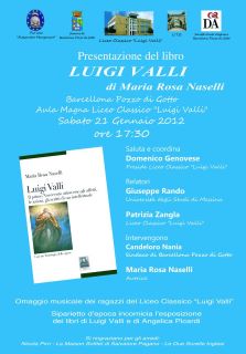 barcellonablog: LUIGI VALLI IN UN LIBRO DI MARIA ROSA NASELLI