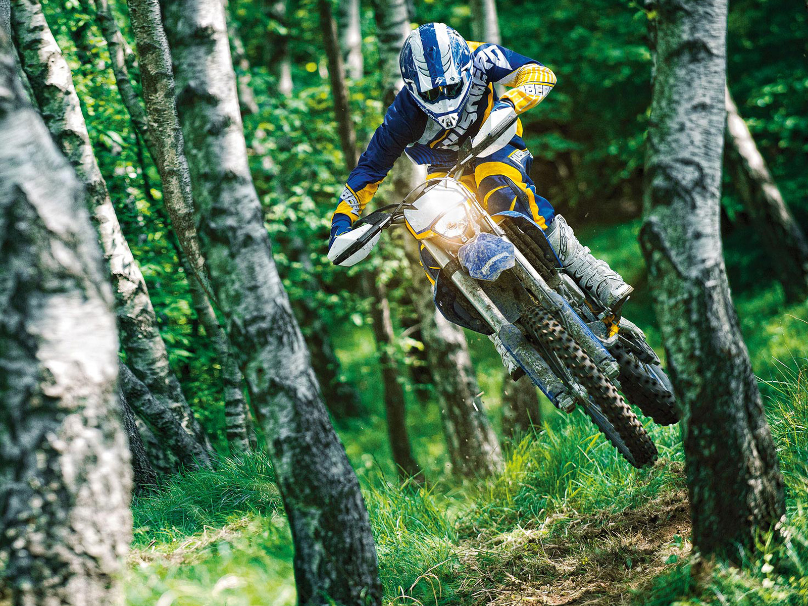 2012 HUSABERG FE390 Motorcycle Desktop Wallpaper