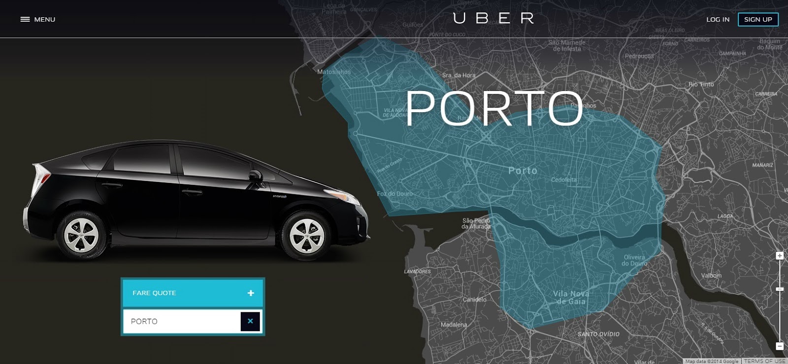 Uber chega ao Porto | Aberto até de Madrugada