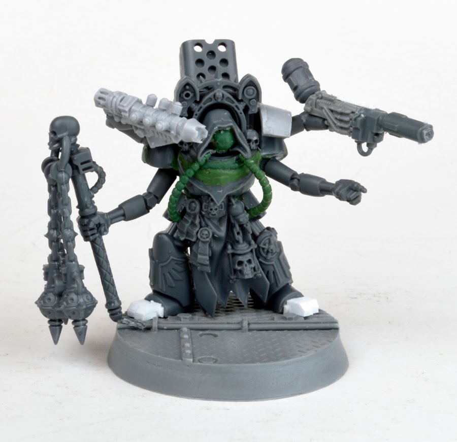 davetaylorminiatures: Mechanicum - Some Kitbashed Myrmidons!