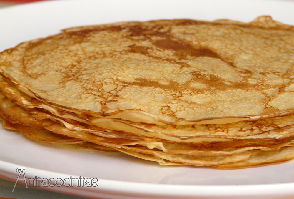 Anita Cocinitas: Receta de crepes