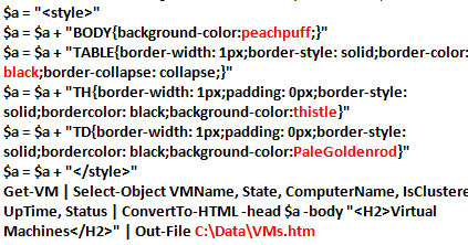 Windows Server 2012 Hyper-V PowerShell Crib Sheet