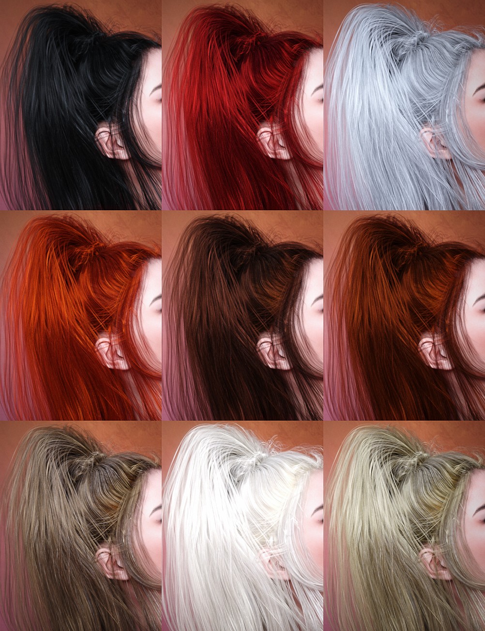 Download DAZ Studio 3 for FREE!: DAZ 3D - Colors for Twilight Hair