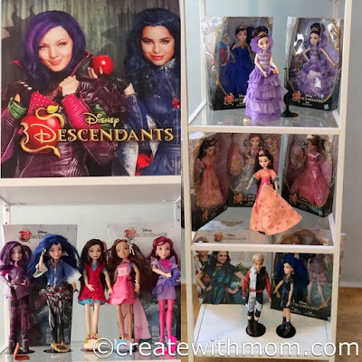 Create With Mom: Disney Descendants DVD and Hasbro Descendants Collection