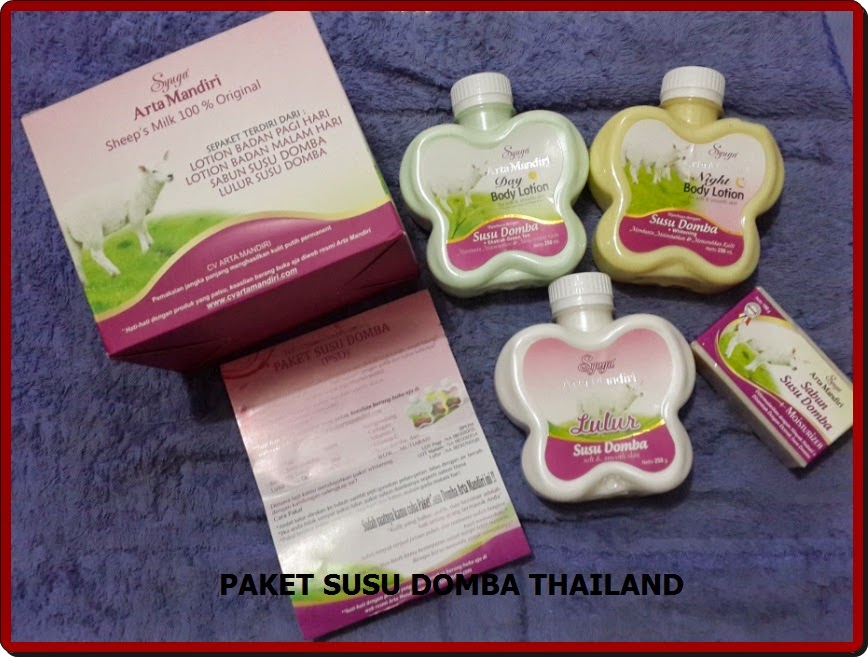 PAKET SUSU DOMBA CV ARTHA MANDIRI, PAKET LULUR DOMBA, JUAL LULUR SUSU ...