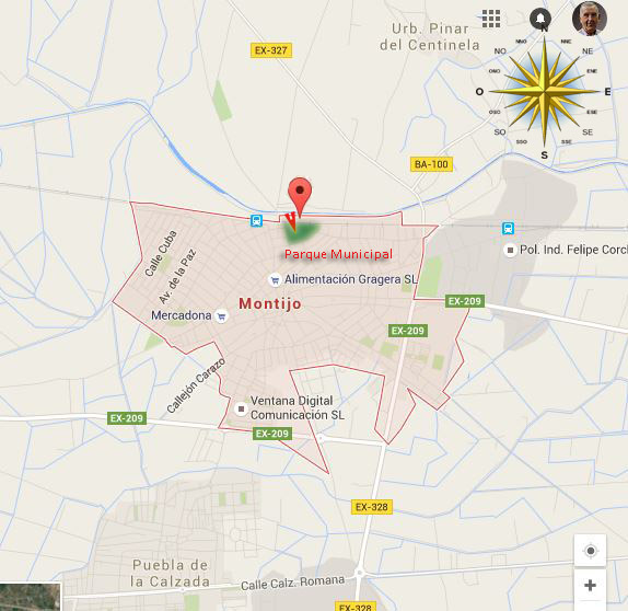 PARQUE MUNICIPAL DE MONTIJO: 2.SITUACIÓN, LOCALIZACIÓN Y LÍMITES DEL ...