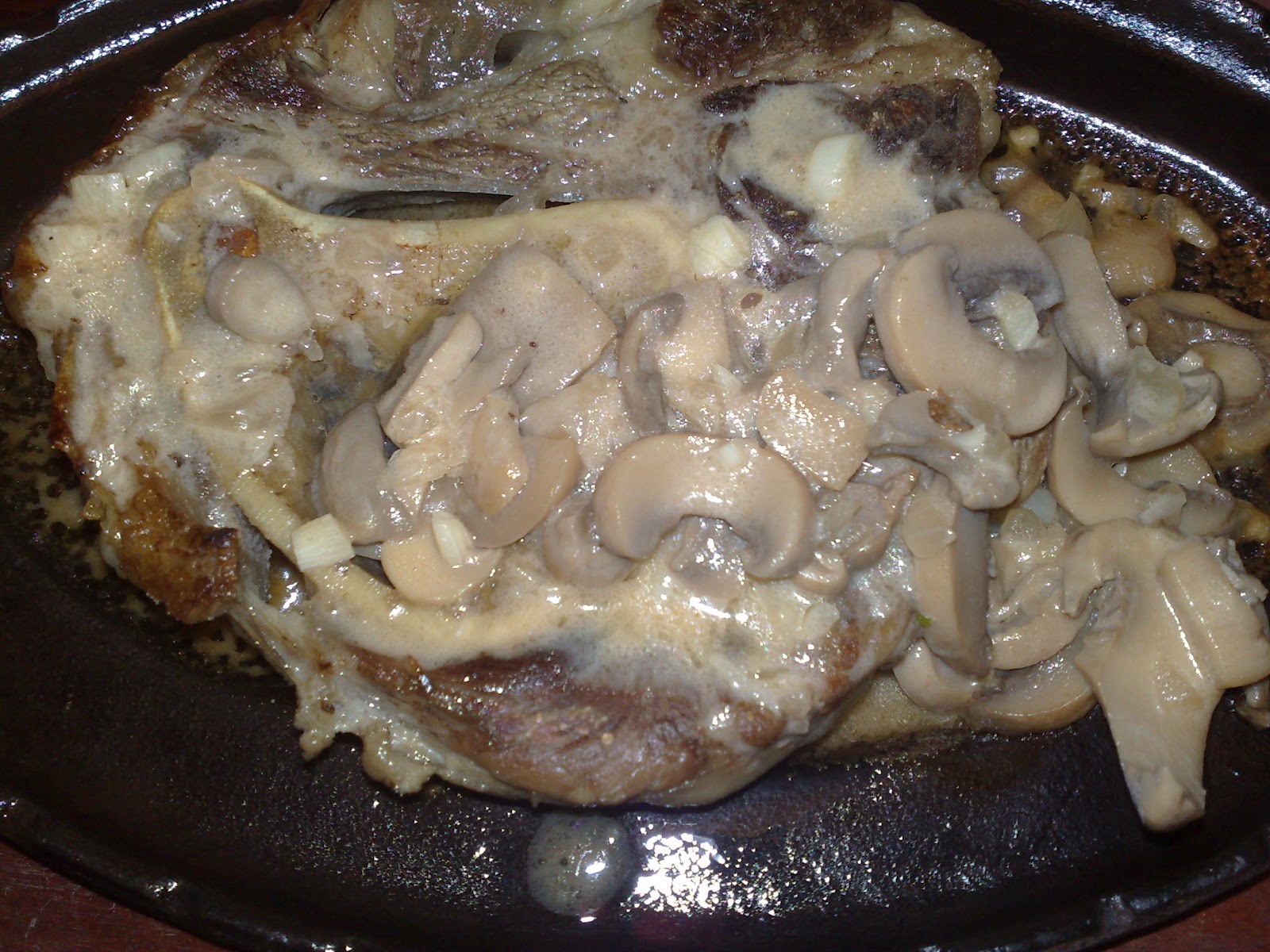 Paglin Treasured Recipes: Sizzling Bulalo with Creamy Mushroom Sauce