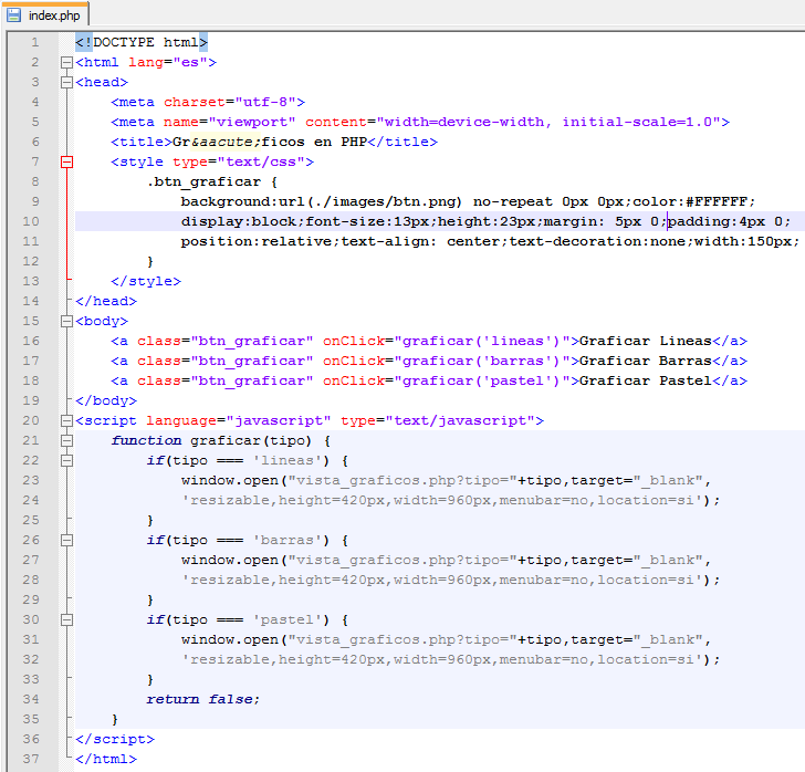 Kernel Informático: GRAFICOS ESTADISTICOS EN PHP CON JPGRAPH